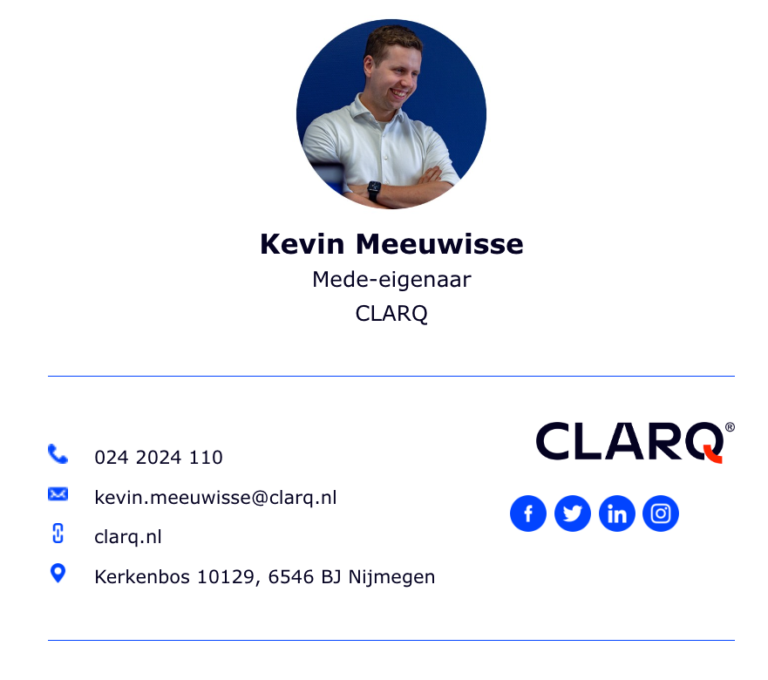 Een super professionele e-mail handtekening maken doe je zo!